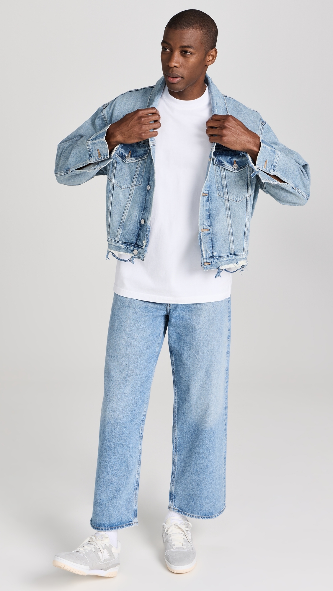 AGOLDE asha mock neck tee
