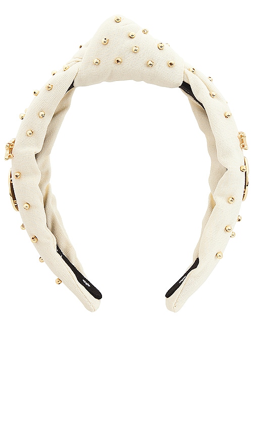 Lele Sadoughi X Nba New York Knicks Embellished Headband In  display picture 1