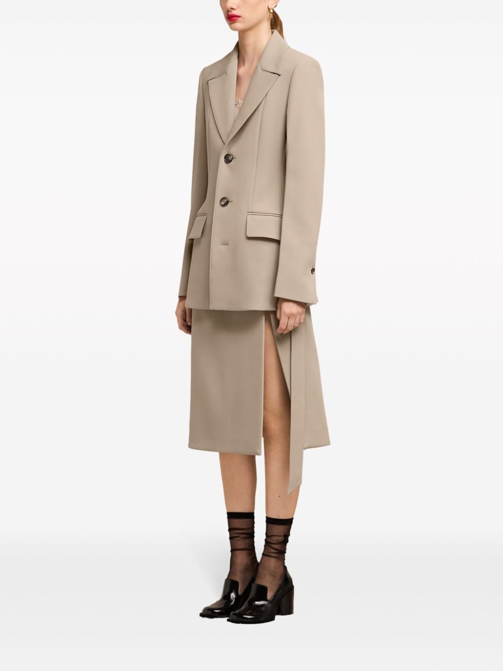 AMI AMI Paris Tailored Virgin Wool Blazer