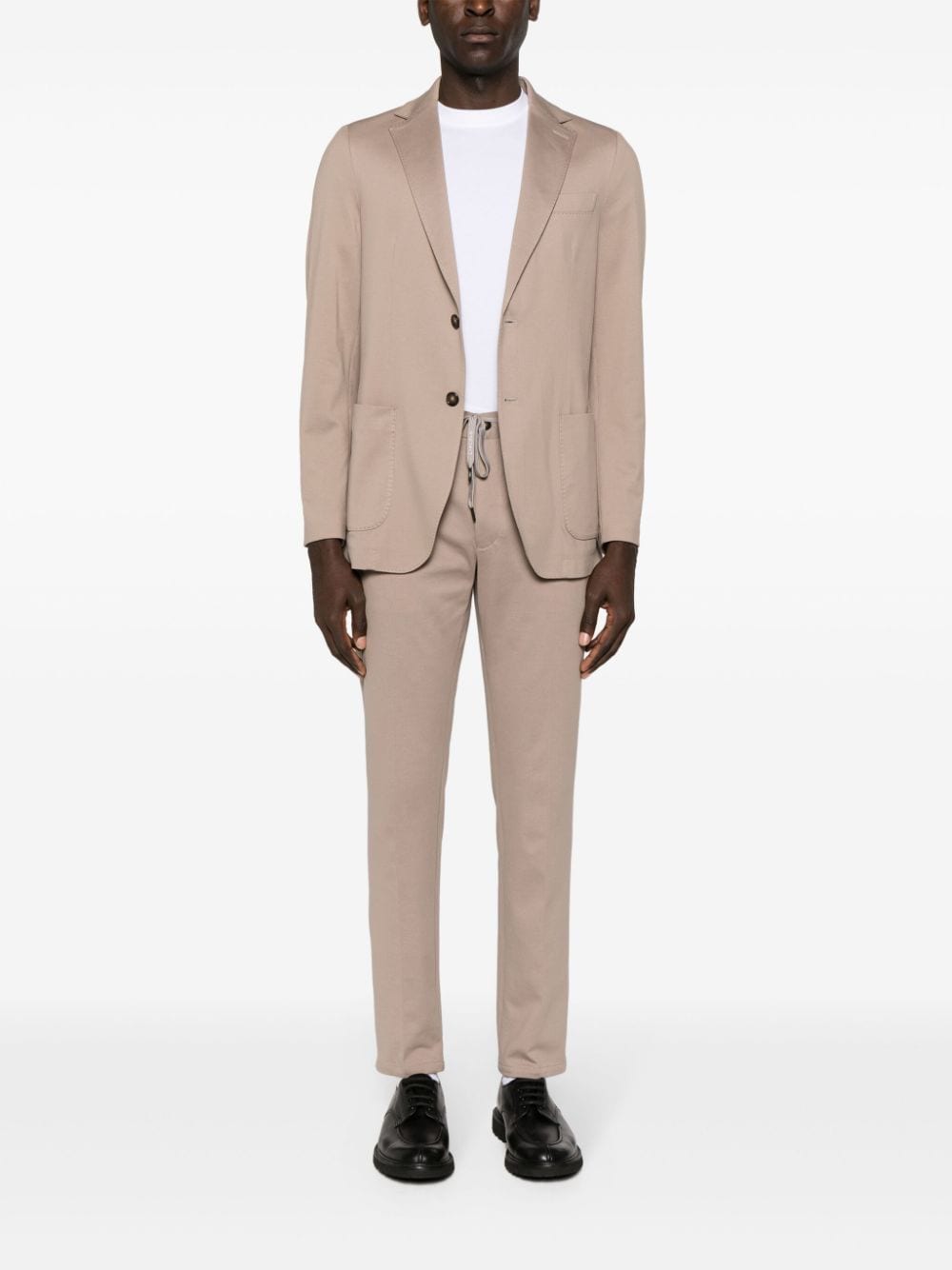 CIRCOLO 1901 Single-Breasted Piqué Blazer