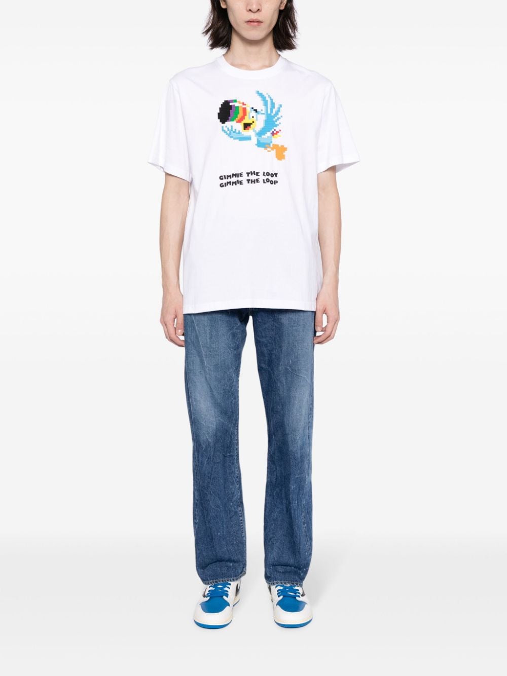 MOSTLY HEARD RARELY SEEN give me the loop cotton t-shirt