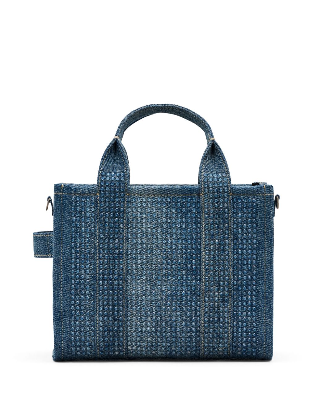 Marc Jacobs The Small Crystal Denim Tote - Blue | Editorialist