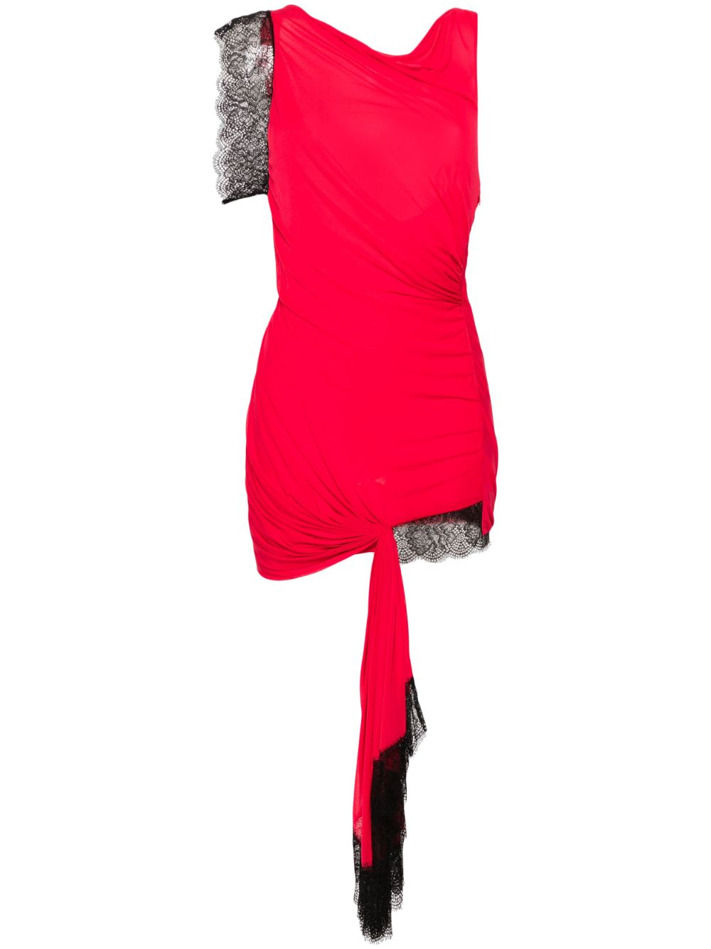 christopher esber galathea asymmetric micro dress Buy Mini - Red At 80% Off YGroup_S16913