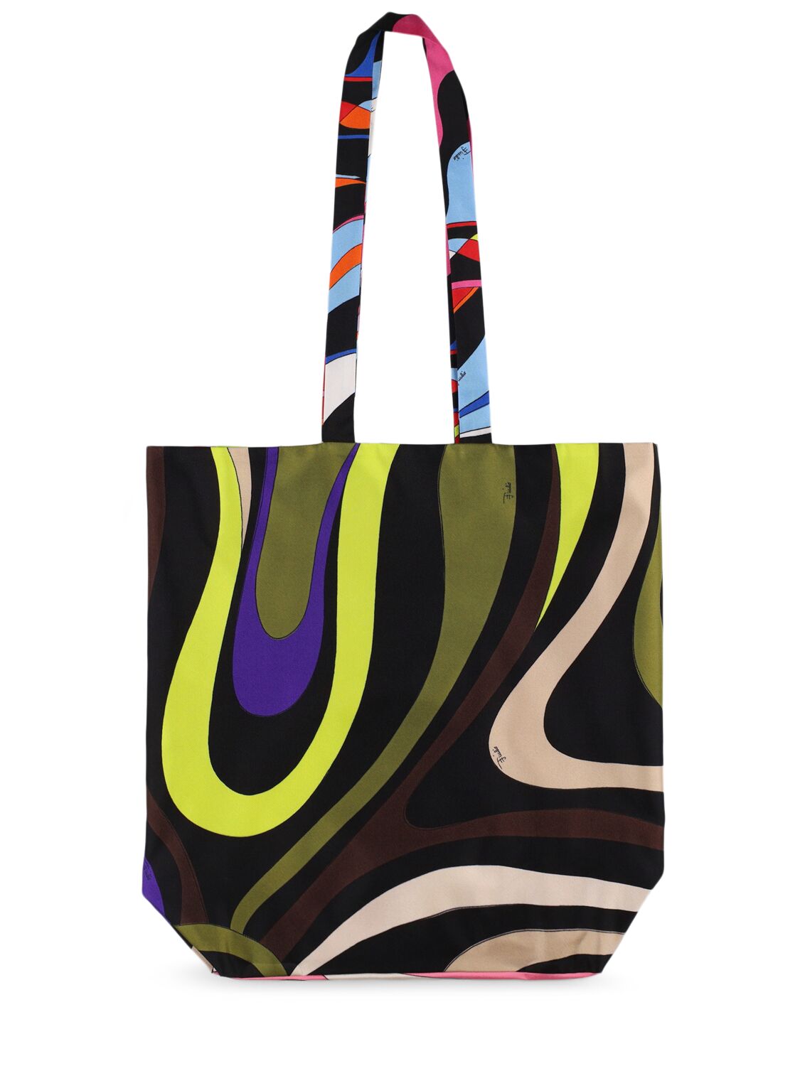 Emilio Pucci Printed Silk Tote Bag - Multicolor | Editorialist