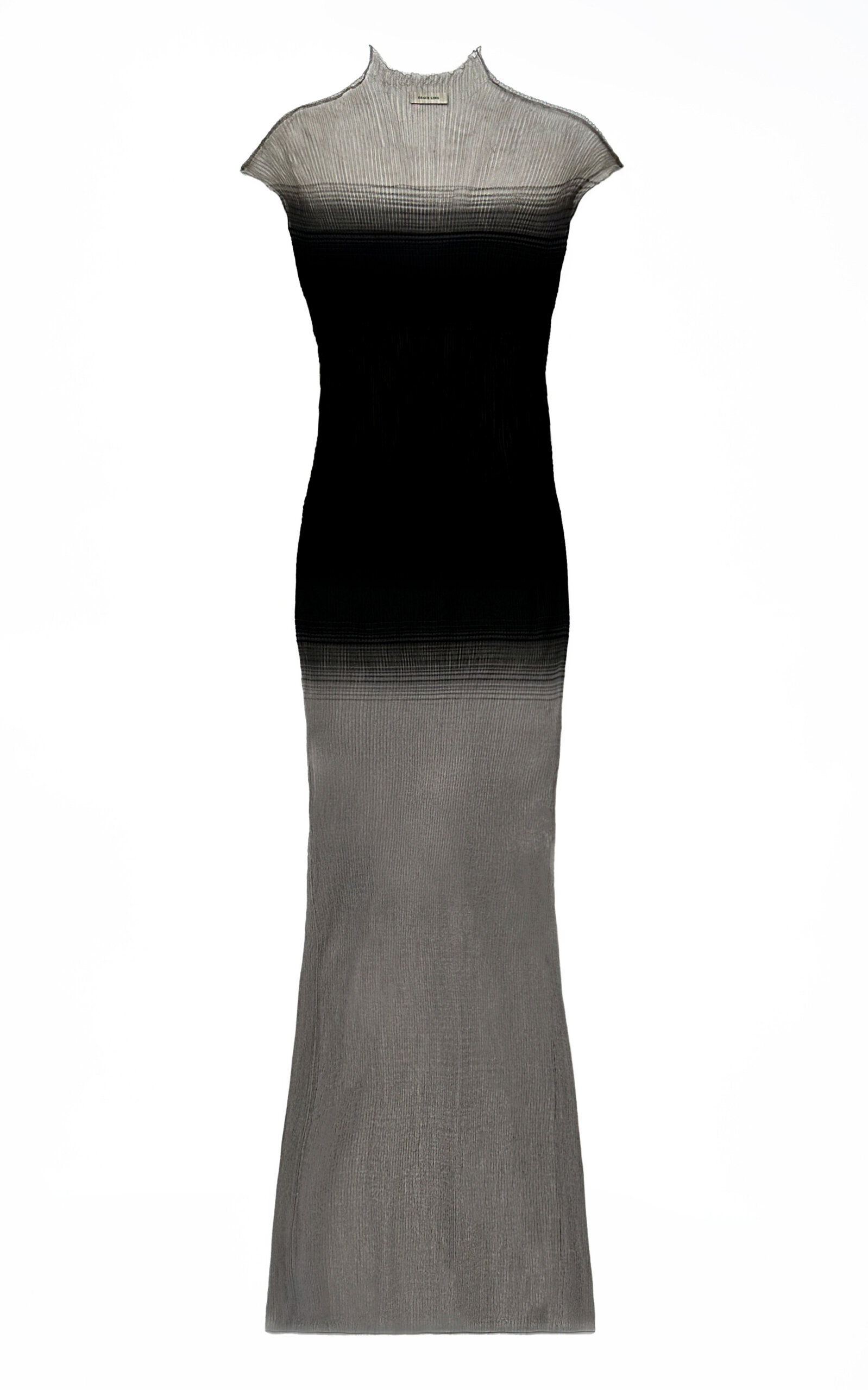 grace ling censor knit dress Grace Ling Censor Knit Dress in Fume