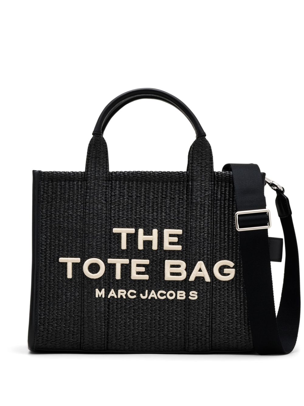Marc Jacobs Woven Tote Bag - Black | Editorialist