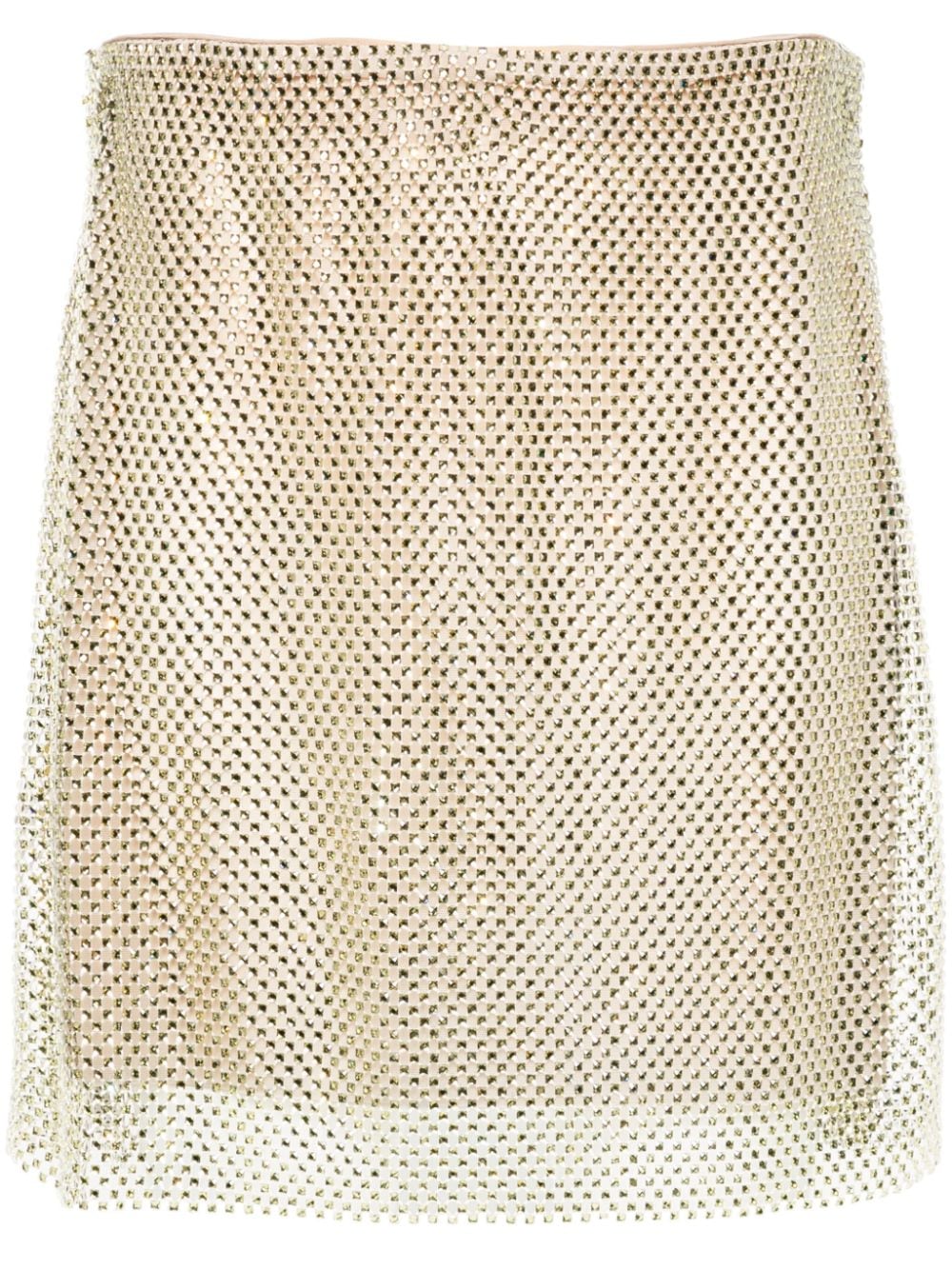 PHILOSOPHY DI LORENZO SERAFINI Philosophy Di Lorenzo Serafini Crystal-Embellished Mini Skirt
