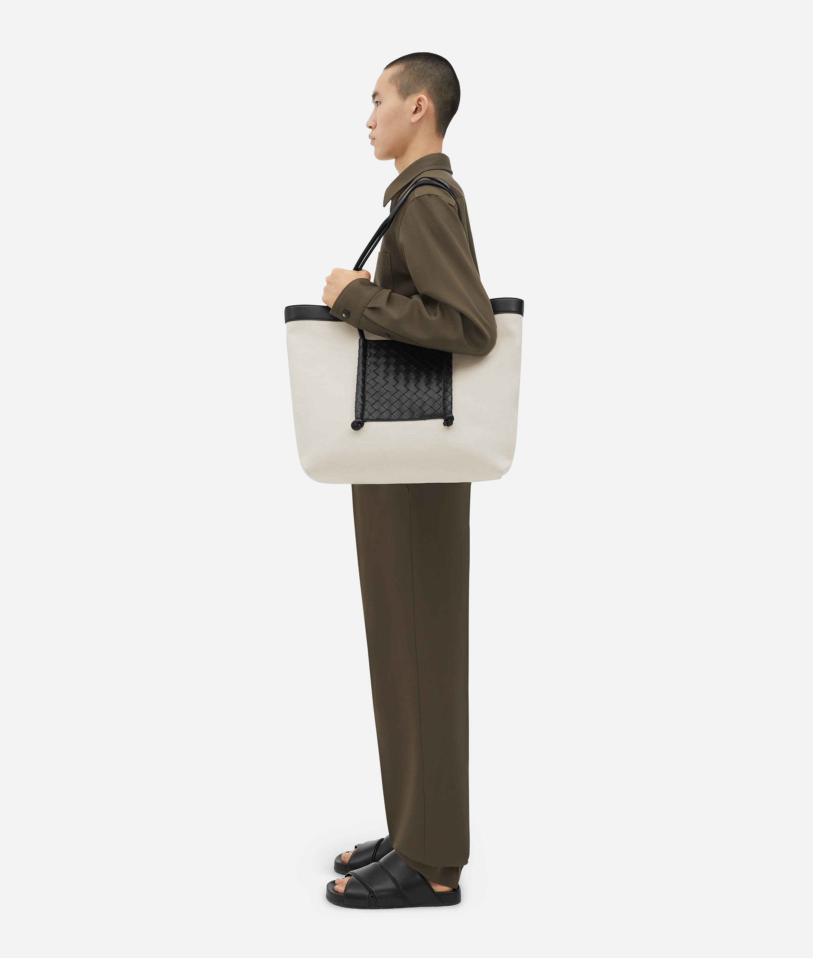 Bottega Veneta Portello Tote - White | Editorialist