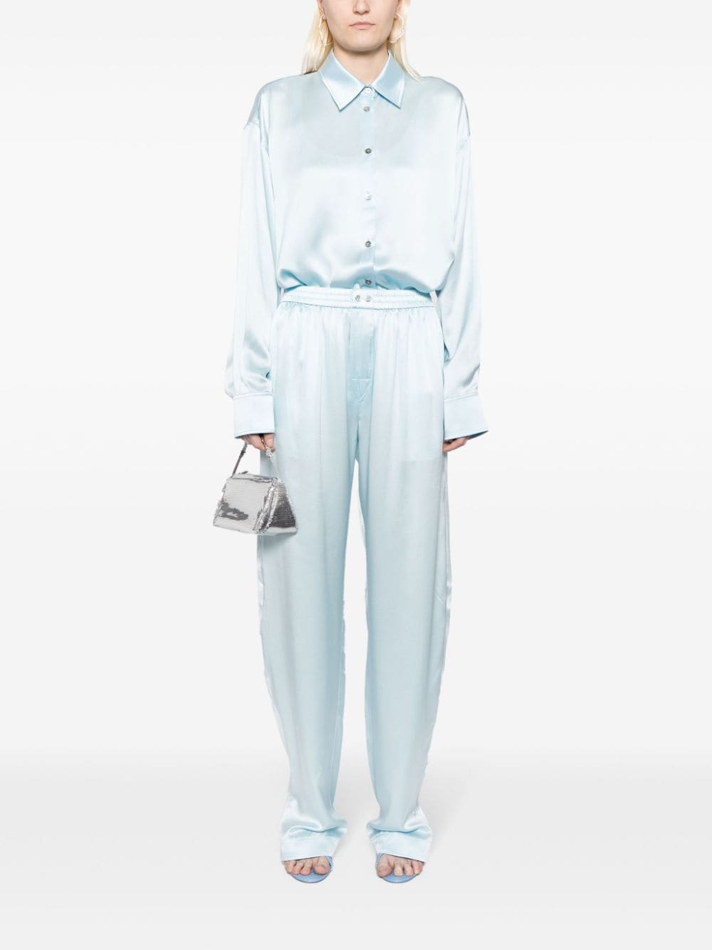 ALEXANDER WANG Alexander Wang Logo Cutout Trousers