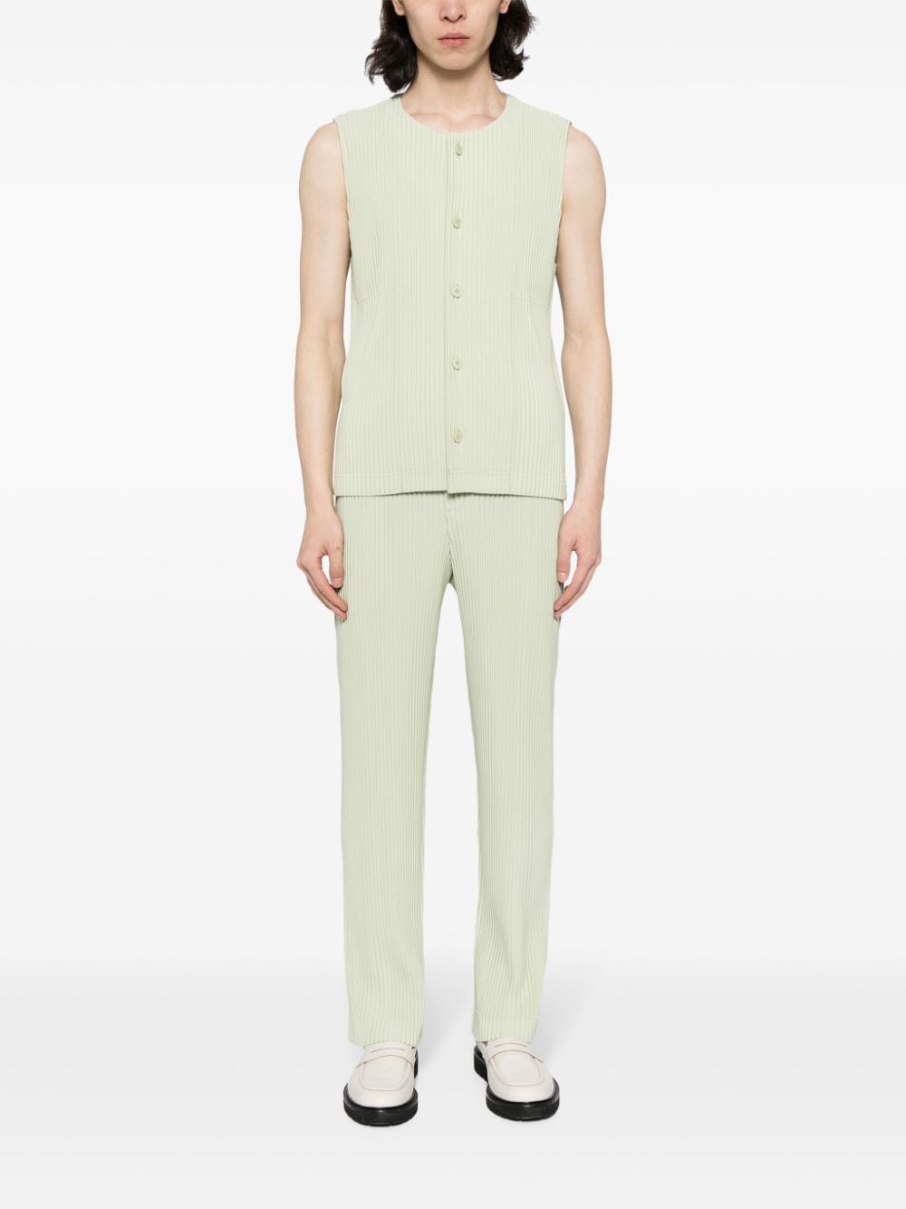 ISSEY MIYAKE Homme Plissé Issey Miyake Pleated Vest