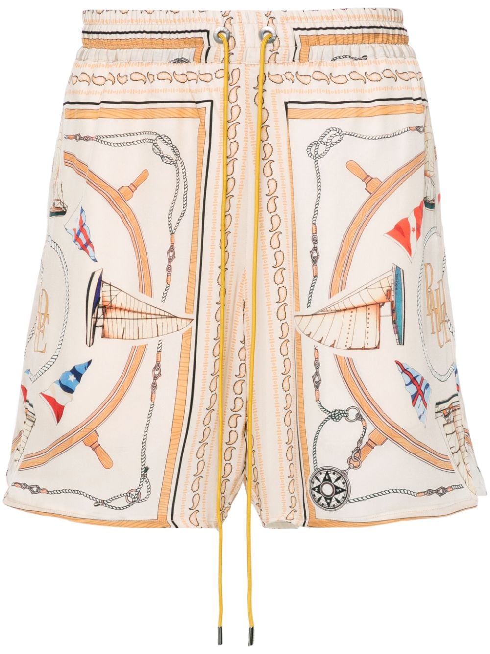 RHUDE RHUDE Nautica Silk Shorts