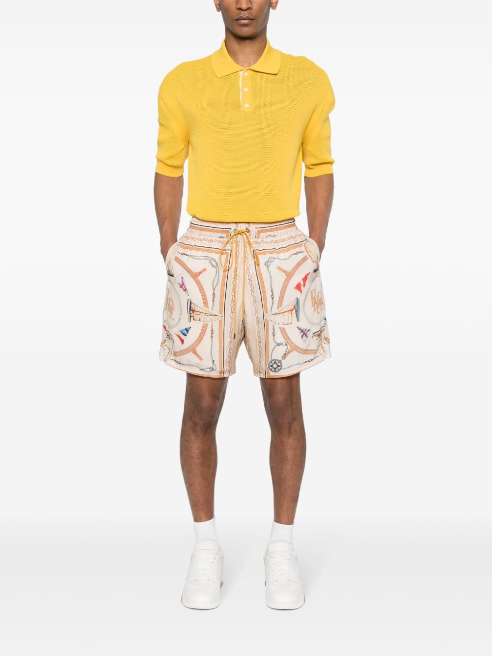RHUDE RHUDE Nautica Silk Shorts