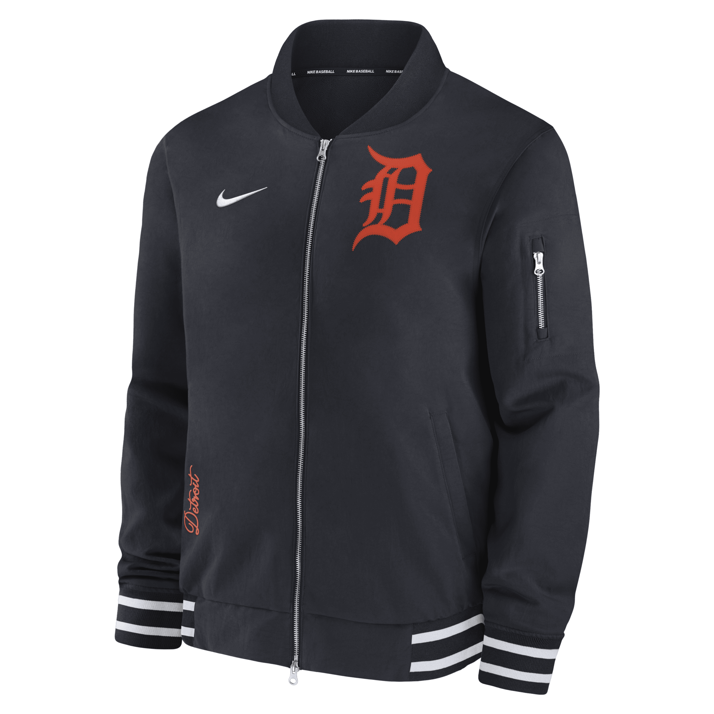nike baseball bomber jacket