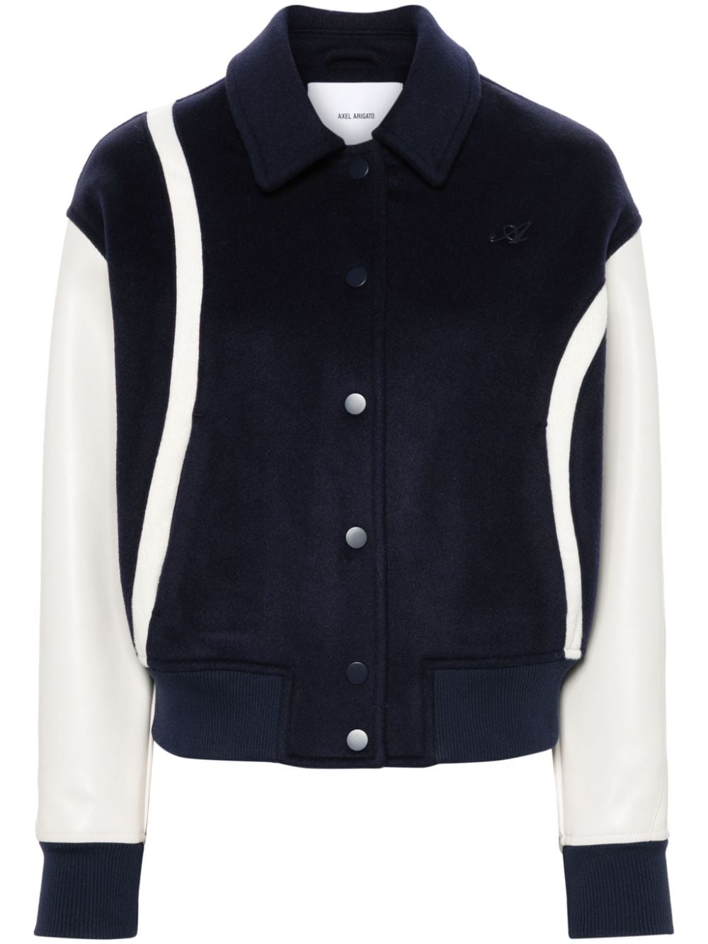 AXEL ARIGATO Axel Arigato Bay Logo-Embroidered Bomber Jacket