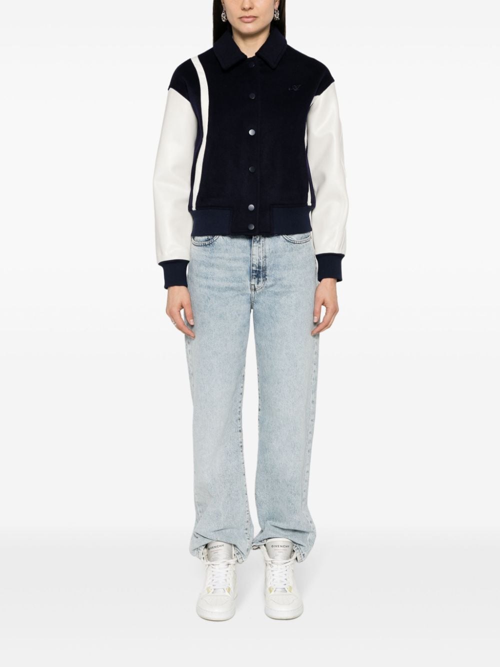 AXEL ARIGATO Axel Arigato Bay Logo-Embroidered Bomber Jacket