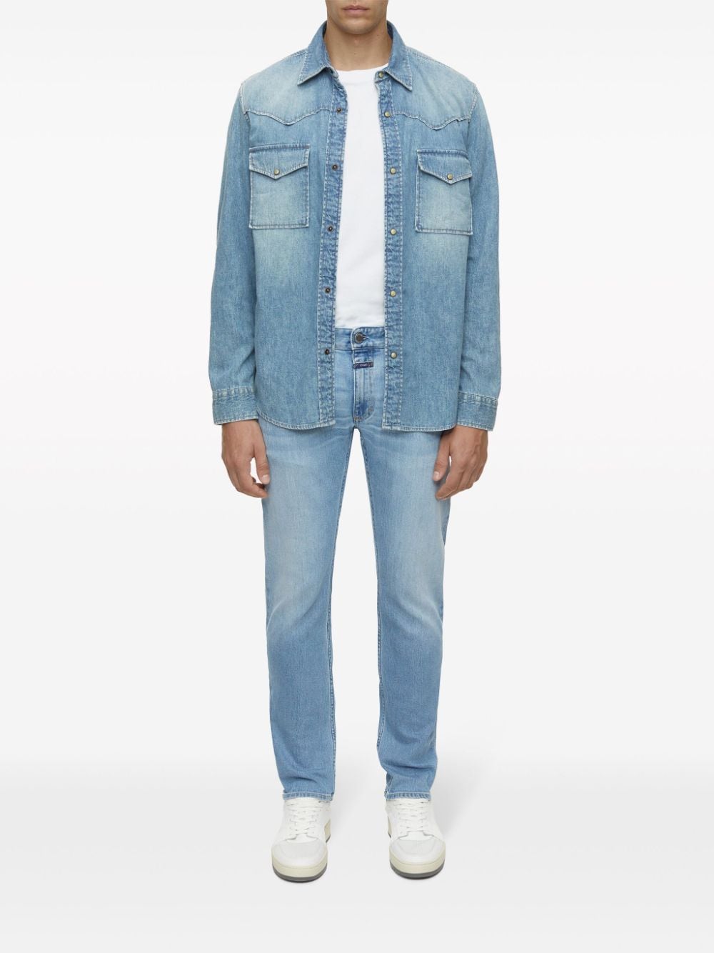 CLOSED Closed Unity Low-Rise Slim-Fit Jeans
