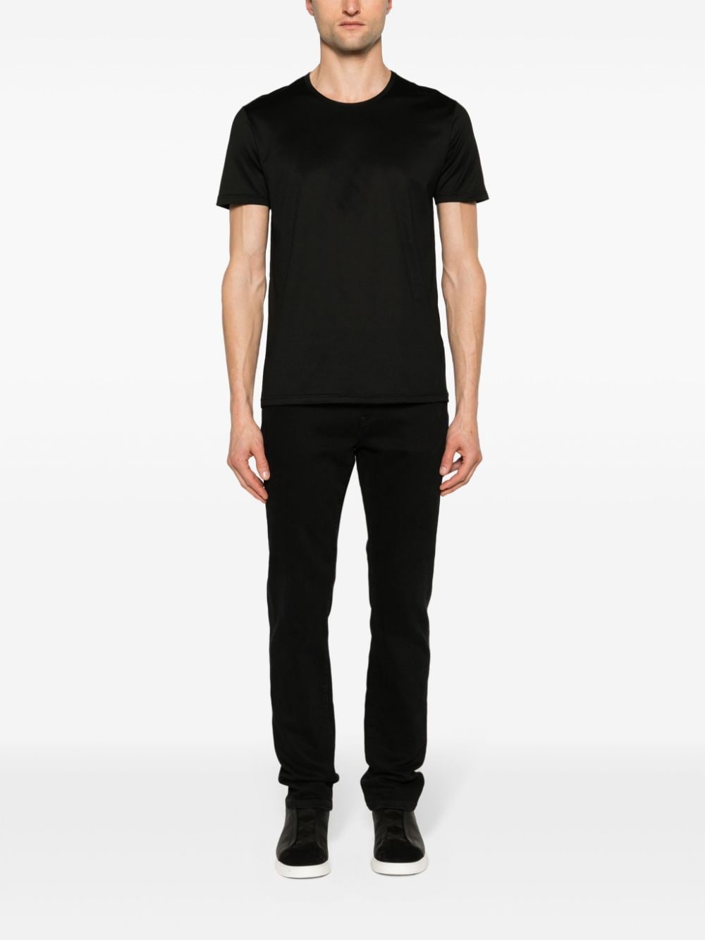 ZEGNA round-neck cotton t-shirt