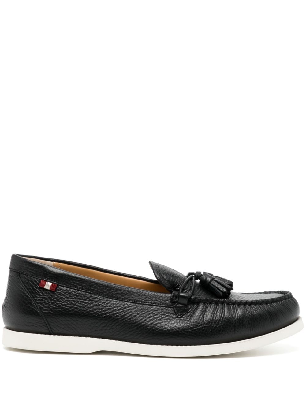 Bally Tassel-Detail Leather Loafers In Black - 51% Off  display picture 3