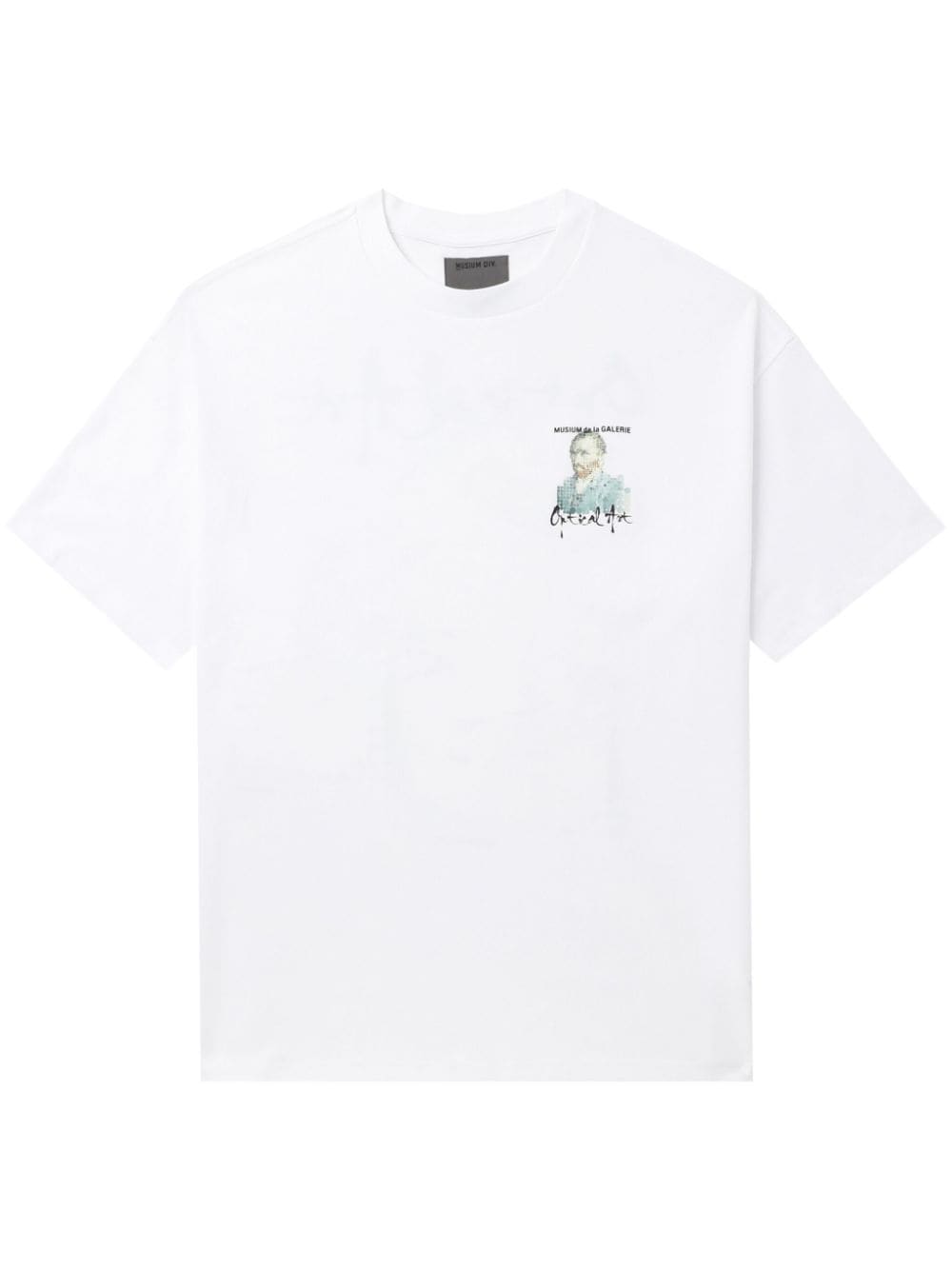 MUSIUM DIV. graphic-print cotton-blend t-shirt