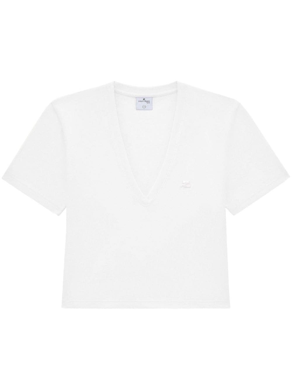 COURREGES Courreges Sports Cropped Polo Top