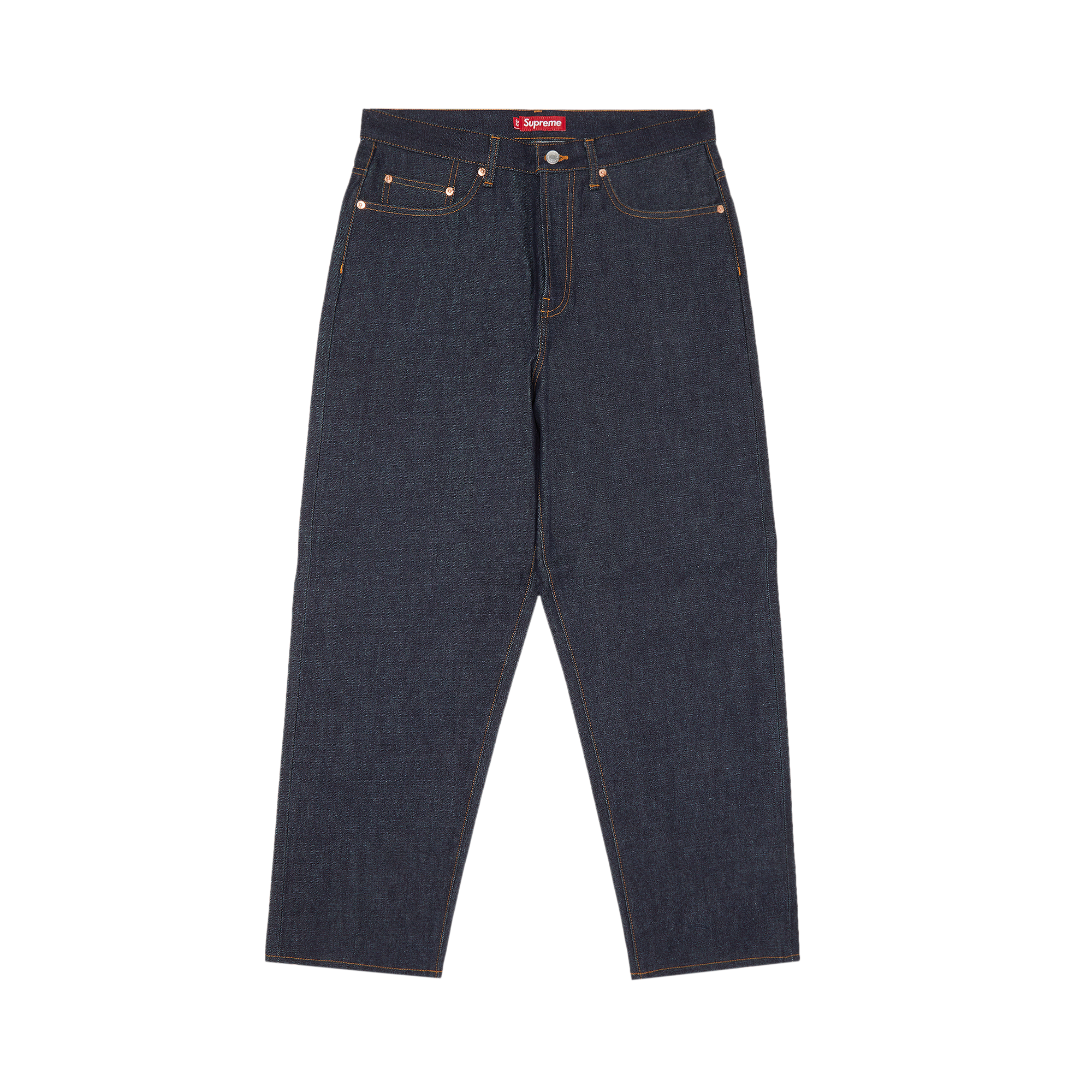Supreme Rigid Baggy Selvedge Jean - Rigid Indigo | Editorialist