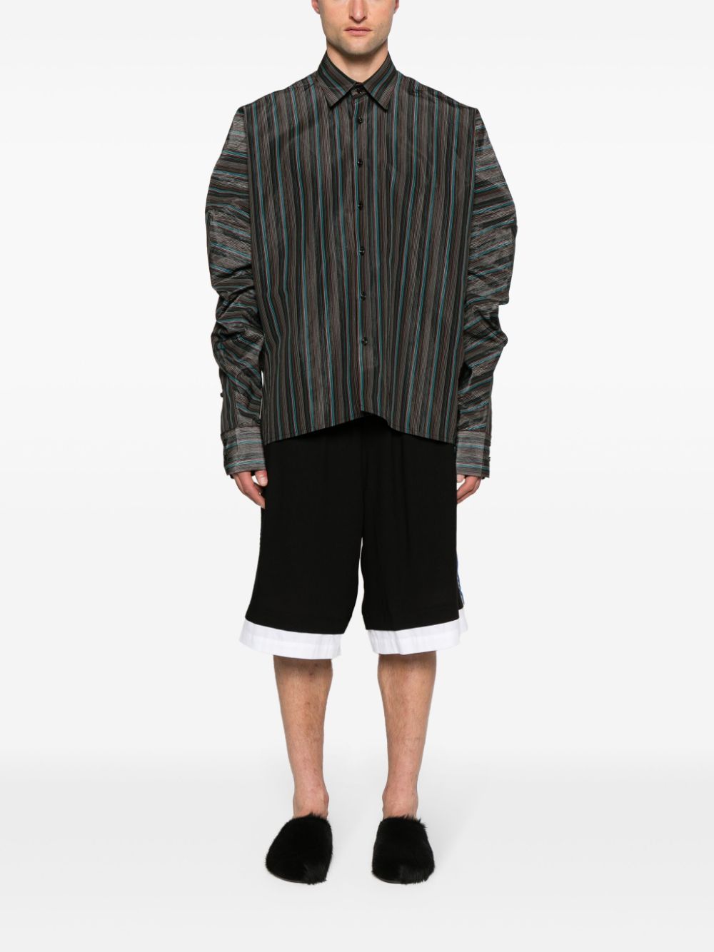 WALES BONNER Wales Bonner Revelation Bermuda Shorts