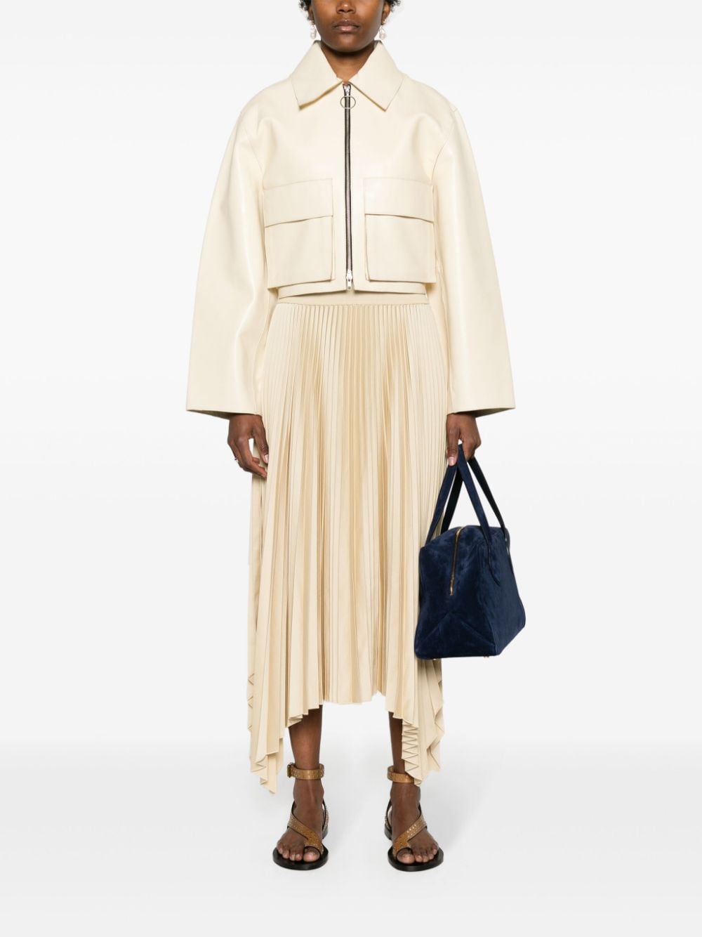 JOSEPH JOSEPH Ade Pleated Midi Skirt