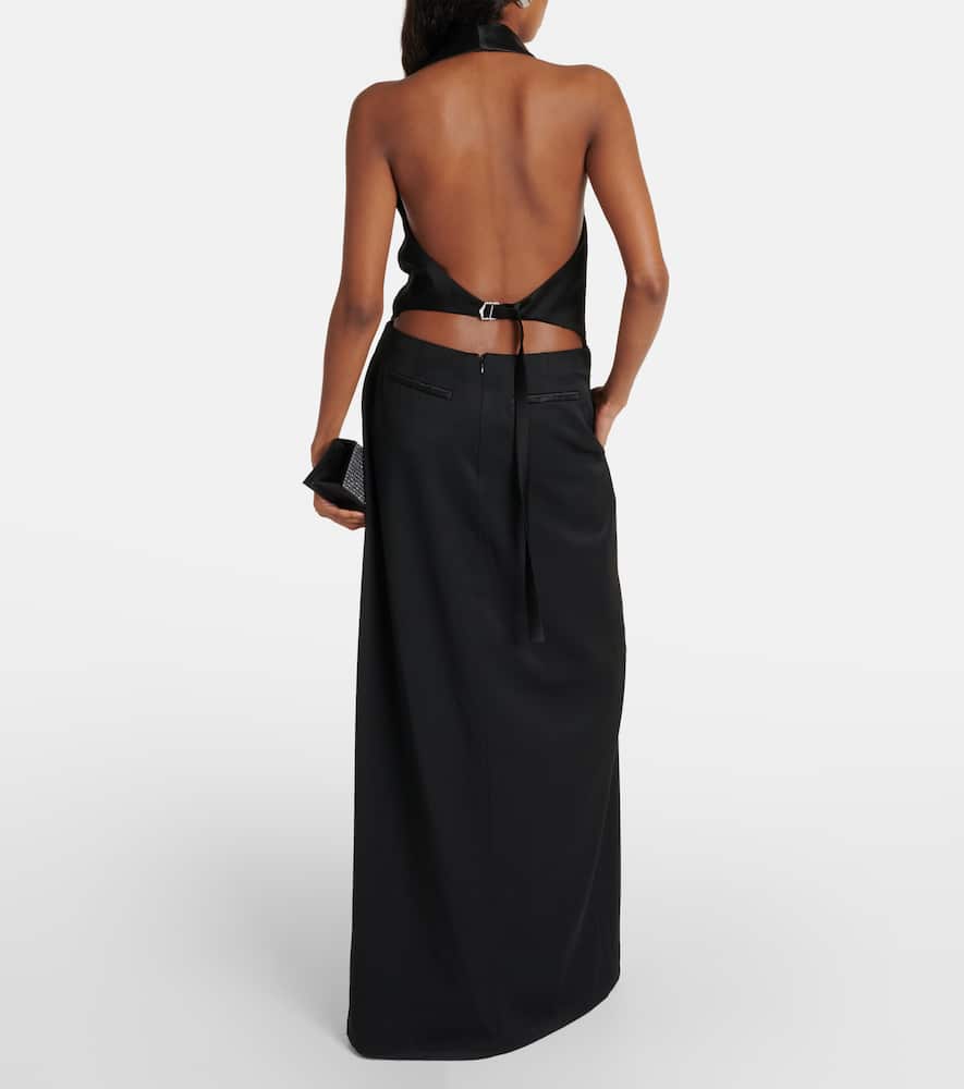 black sexy evening dresses Aimishang Party Dress Long Prom Dress Charming Form Rush Service:With Rush+$20.00 Size_12 Women's Black Socks &