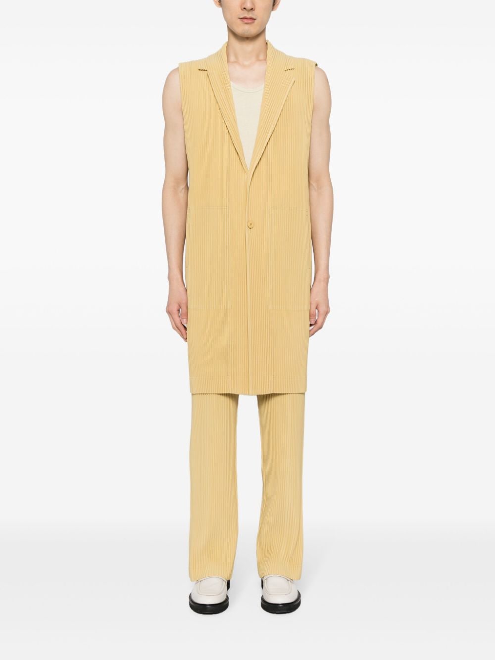 ISSEY MIYAKE Homme Plissé Issey Miyake Tailored Pleats Vest