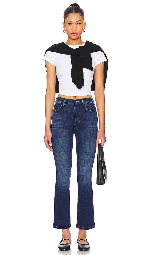 MOTHER MOTHER Petite Lil' Hustler Ankle Jeans
