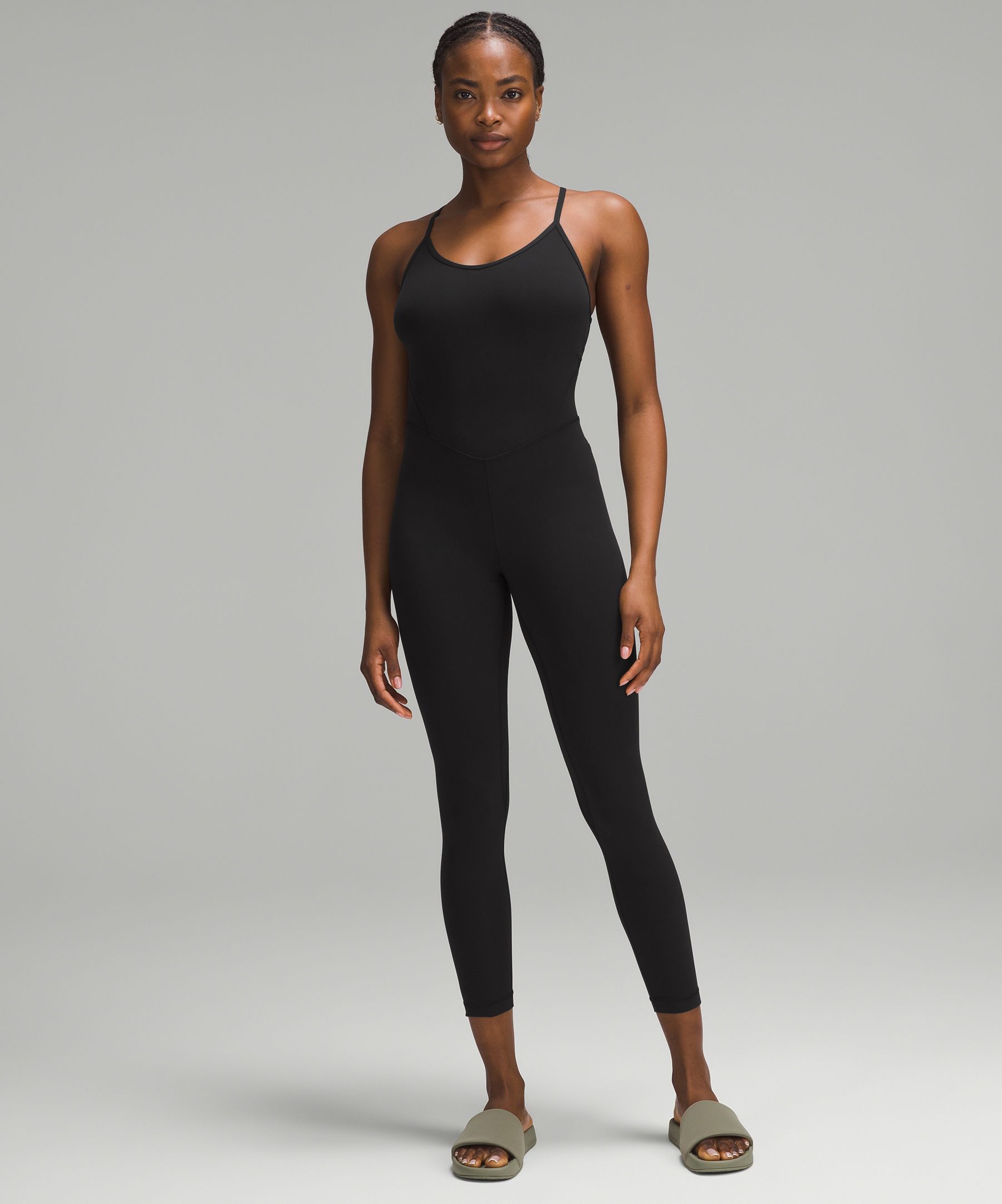 Lululemon Align™ Cross-Back Bodysuit 25 Black Editorialist