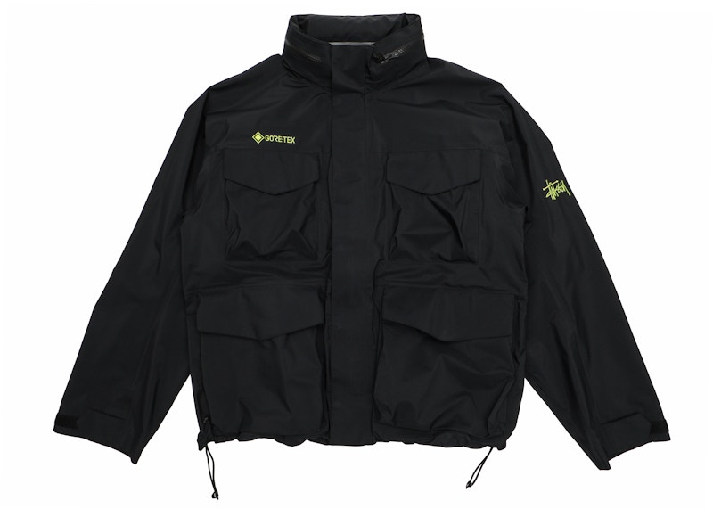 StüSsy Gore-Tex M65 Jacket - Bone | Editorialist