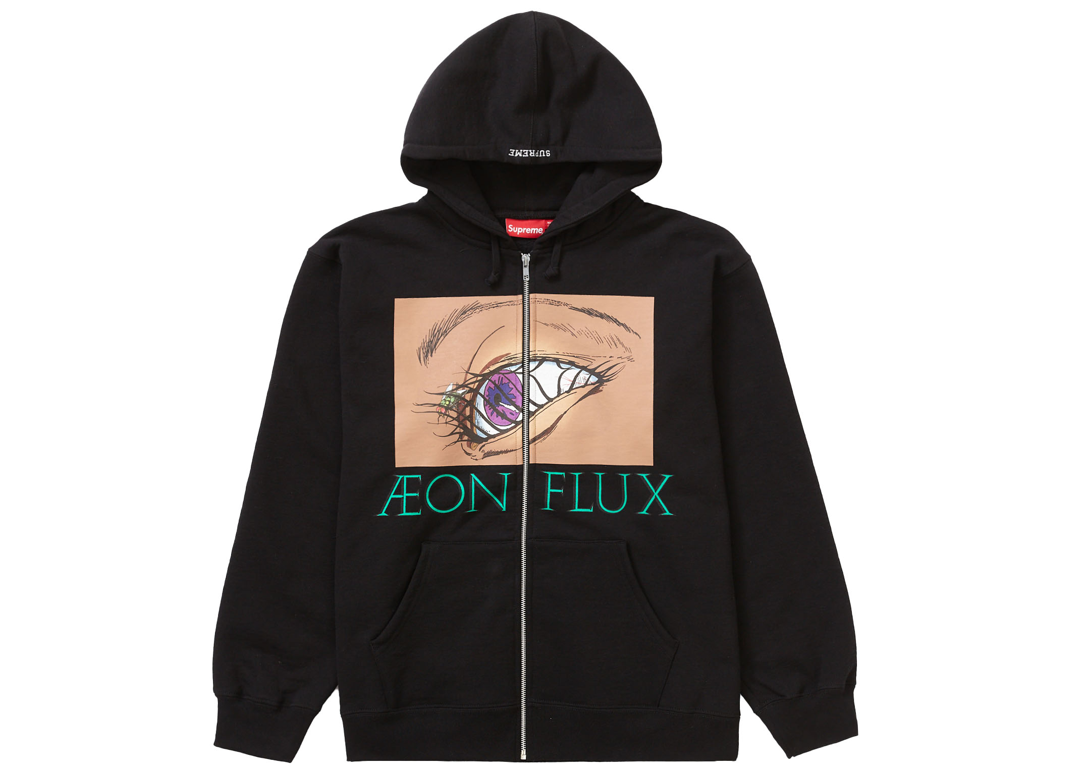 Supreme Aeon Flux Zip Up Hooded Sweatshirt - Fuchsia | Editorialist