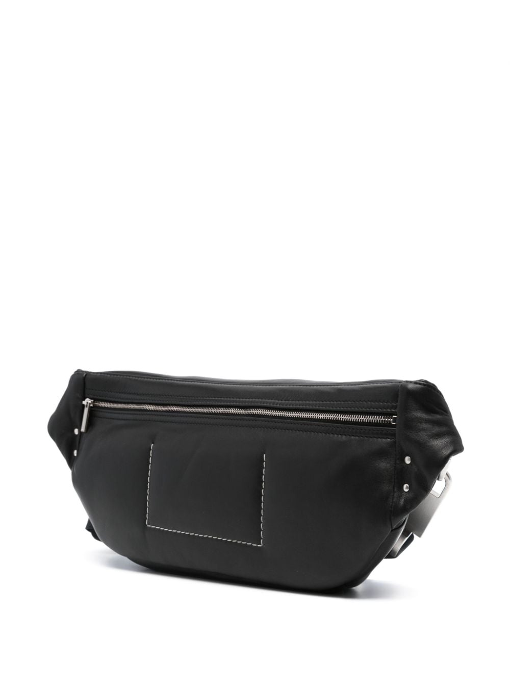 Rick Owens Bumbag Leather Belt Bag In Black - 3% Off | Editorialist