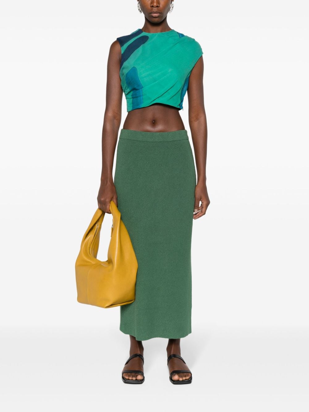 BY MALENE BIRGER By Malene Birger Kyara Ribbed Midi Skirt