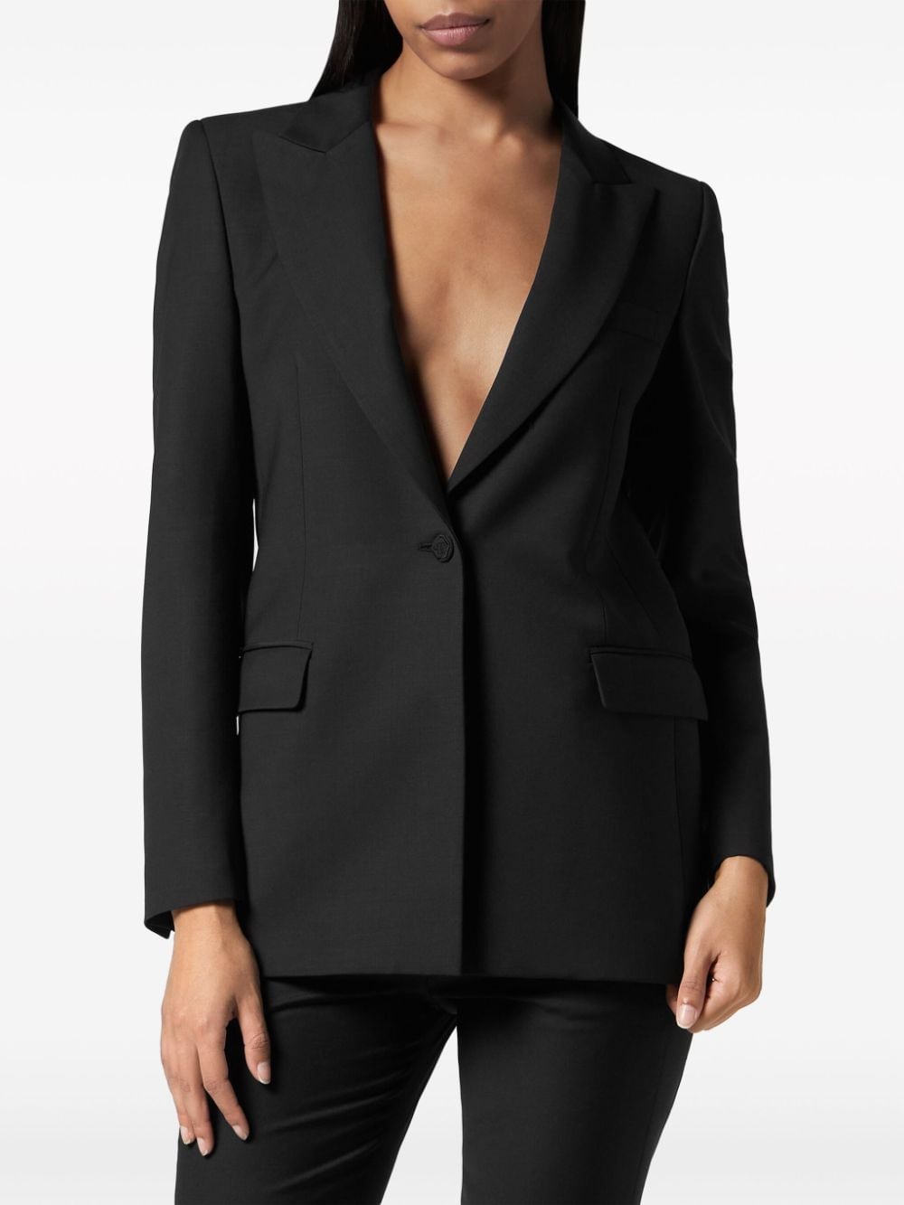 PHILIPP PLEIN Philipp Plein Skull Crystal-Embellished Blazer