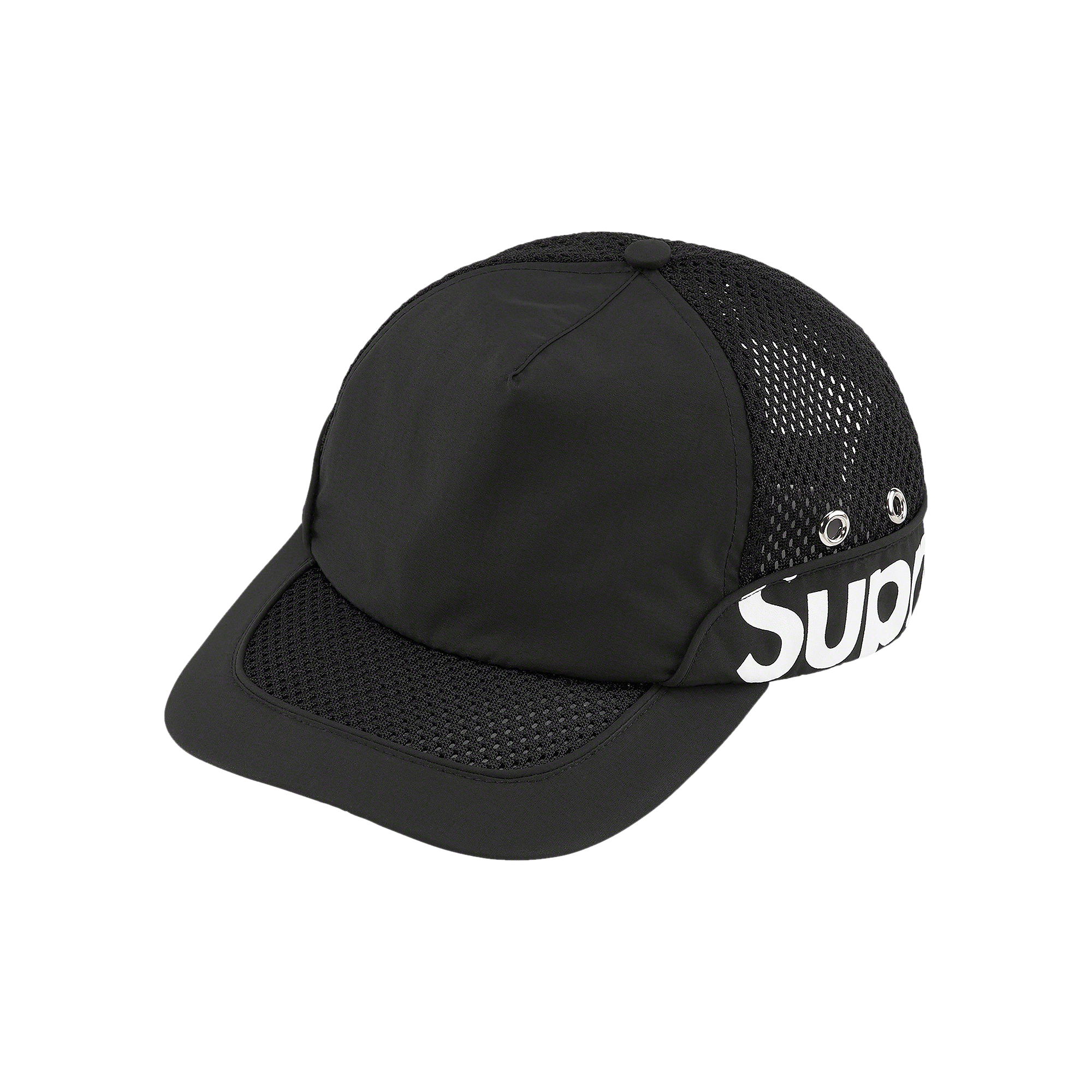 Supreme Bones Logo 5-Panel Cap - Black | Editorialist