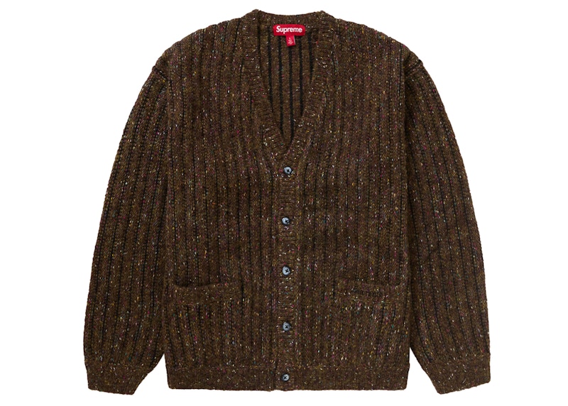 トップス supreme textured knotted cardigan black Supreme Textured Knotted Cardigan Black Pink Blue 3colors Size S