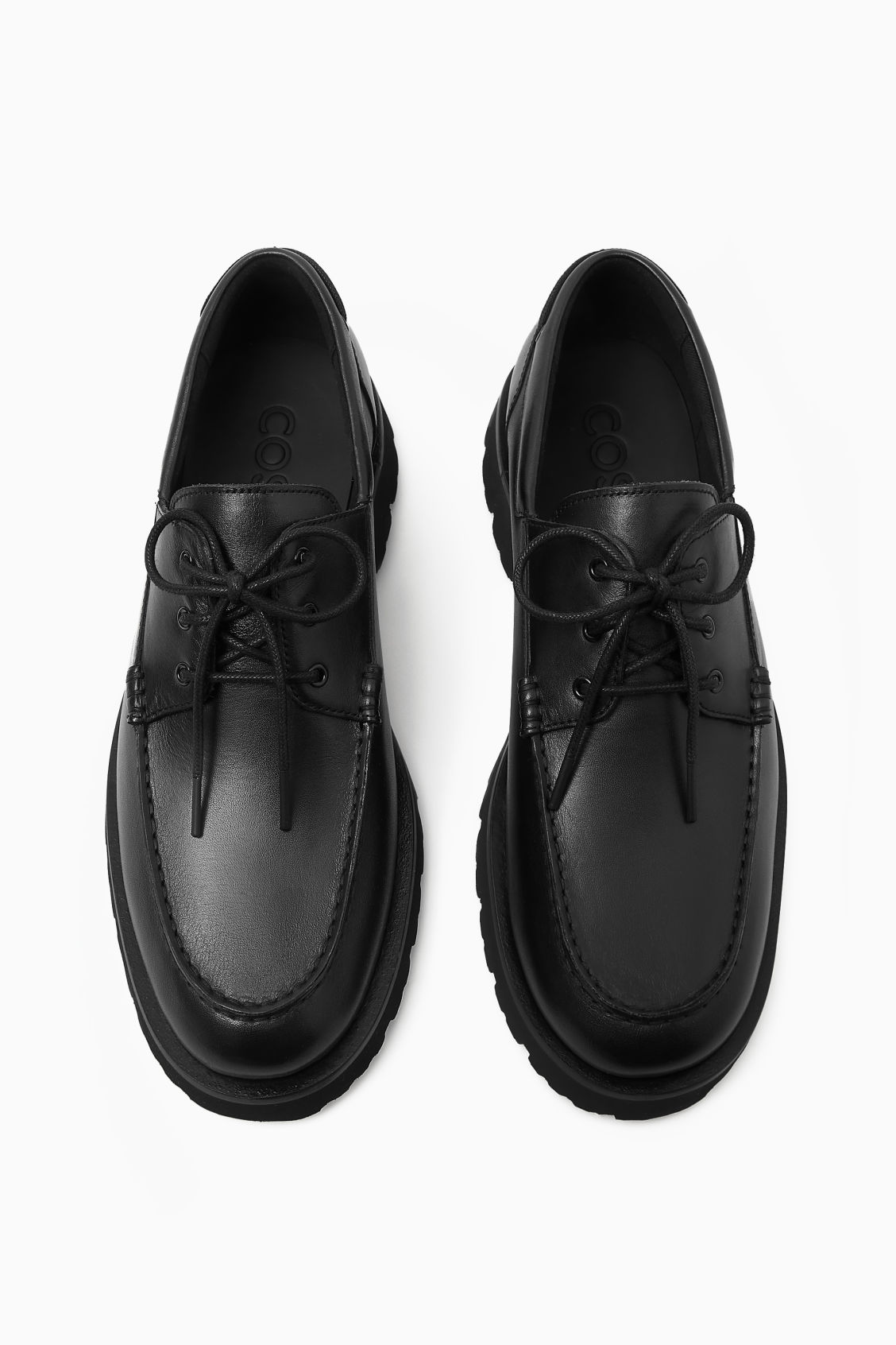 Cos Chunky Boat Shoes In Brown - 60% Off | Editorialist