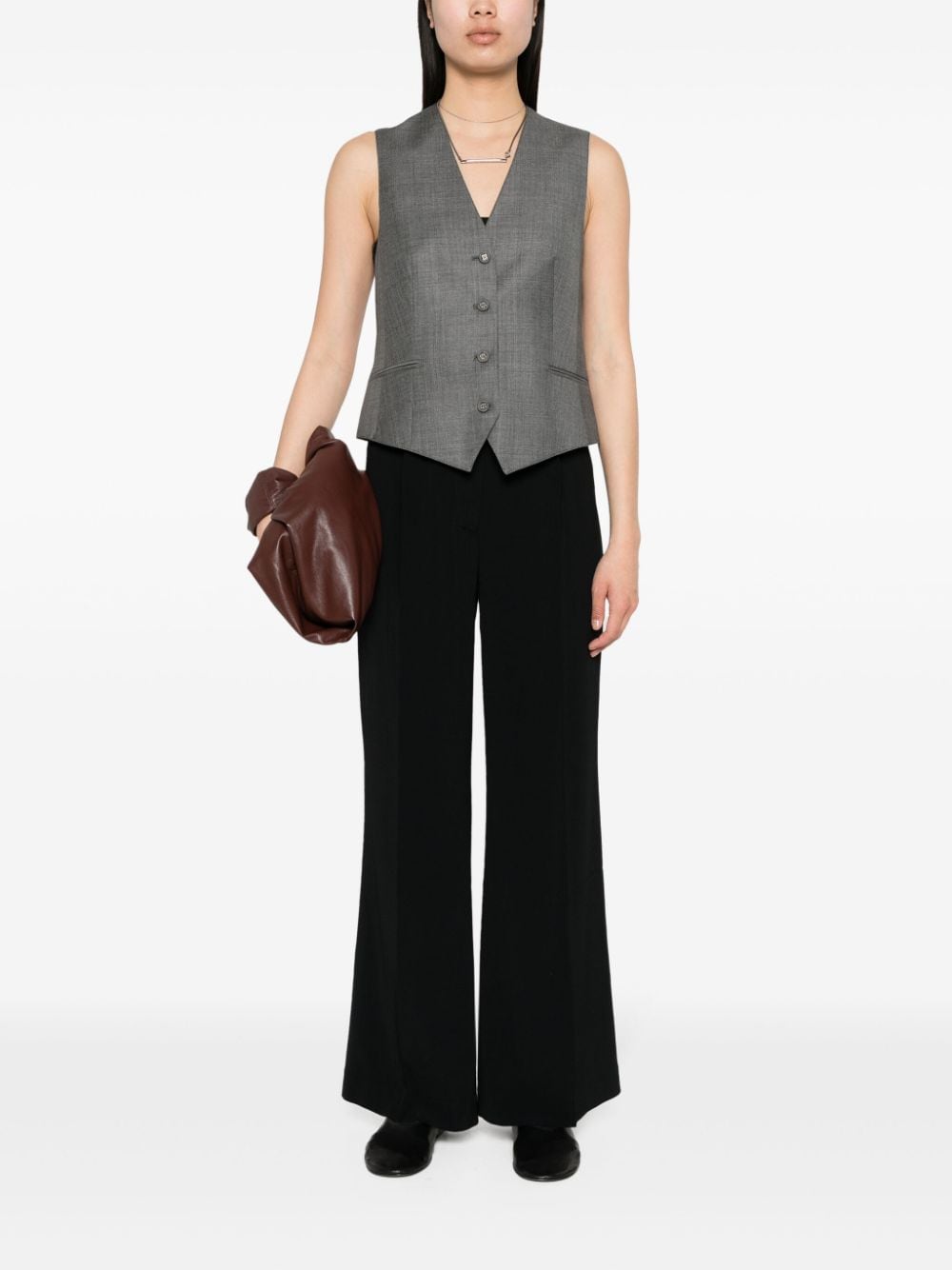 OFFICINE GÉNÉRALE Officine Generale Gracella Straight-Leg Trousers