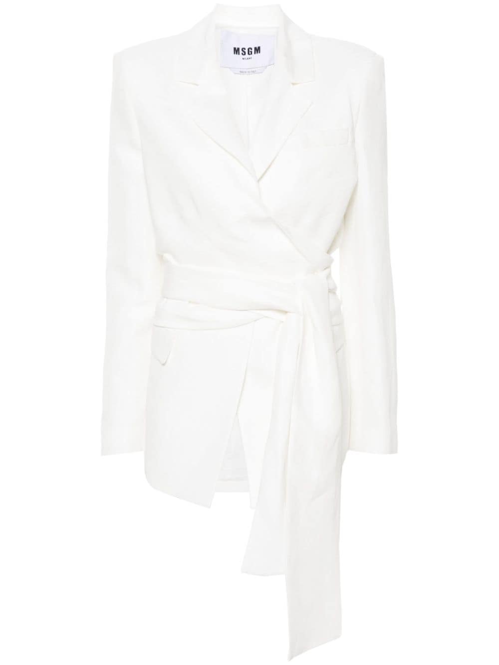 MSGM MSGM Bow-Detail Blazer