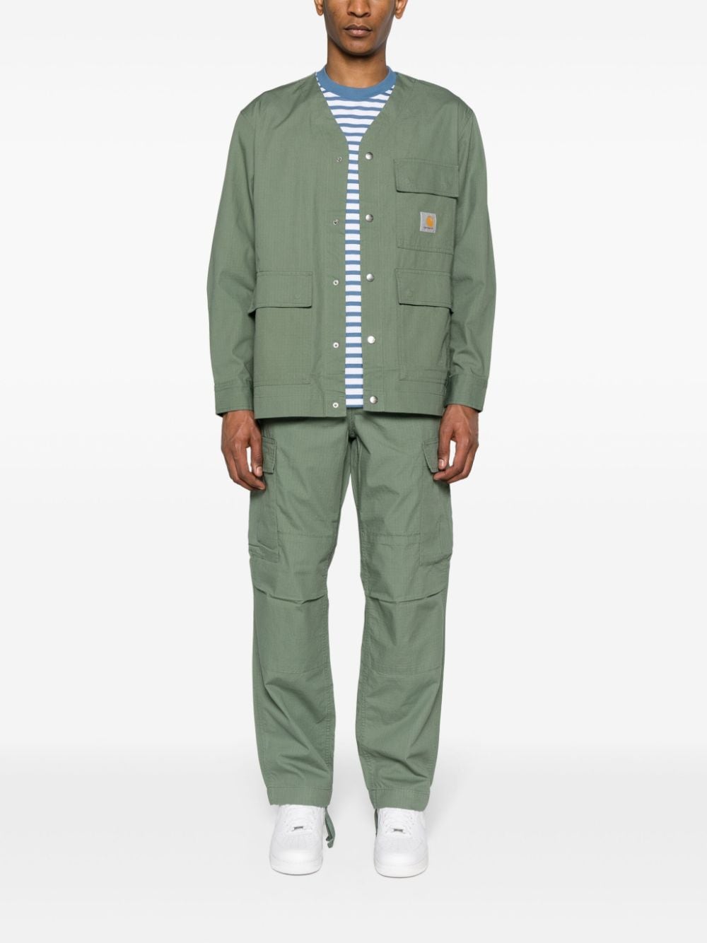 CARHARTT WORK IN PROGRESS Carhartt WIP Cotton-Blend Cargo Trousers
