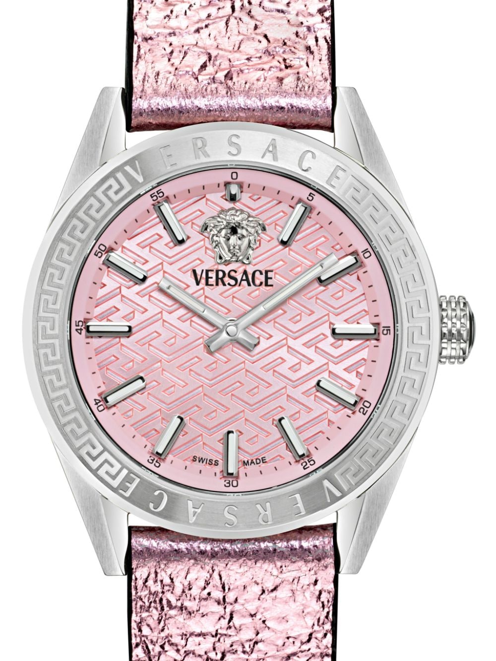 Versace 36mm Stainless Steel Watch In Pink - 40% Off  display picture 1