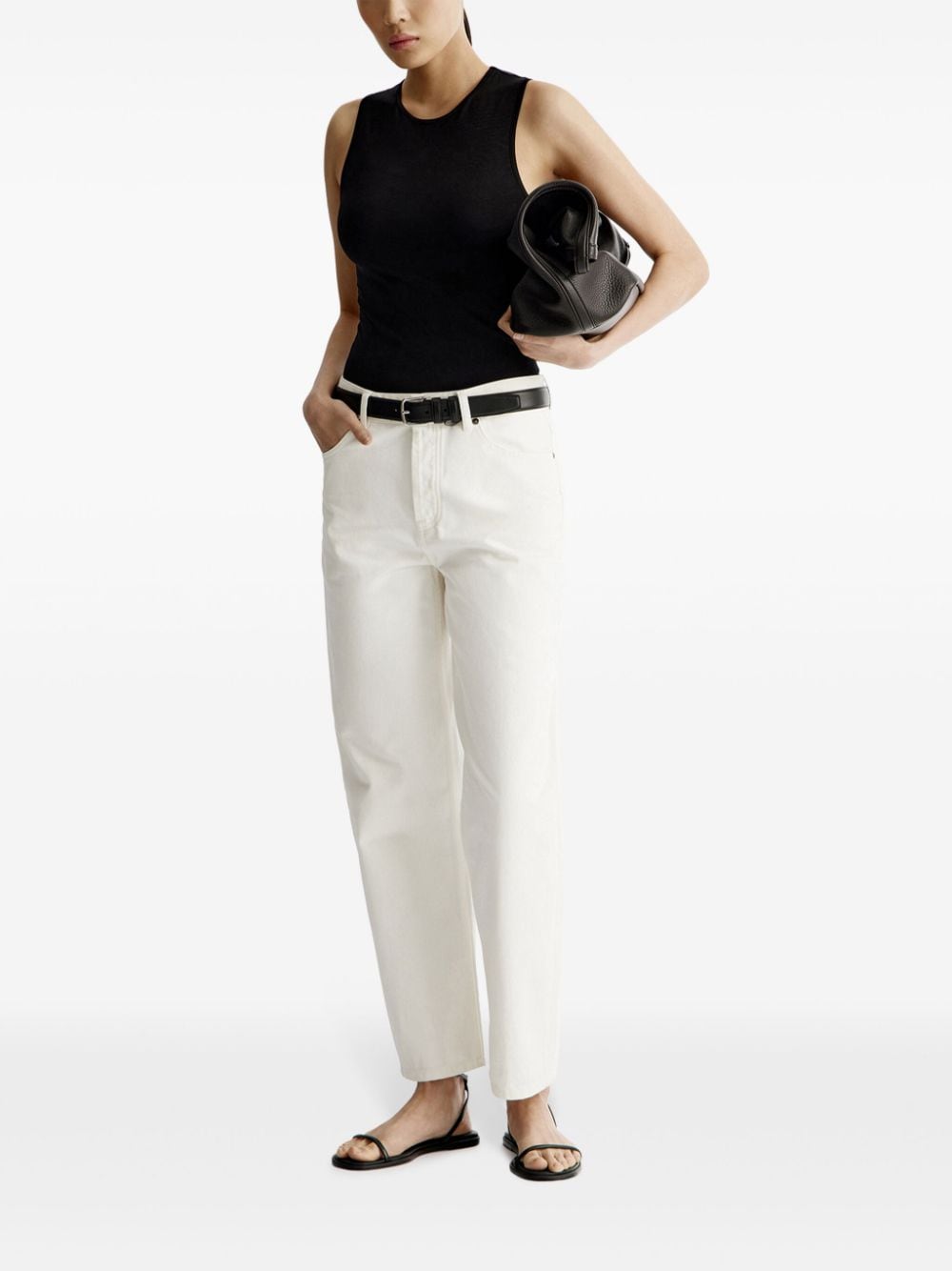 12 STOREEZ Straight-Leg Jeans