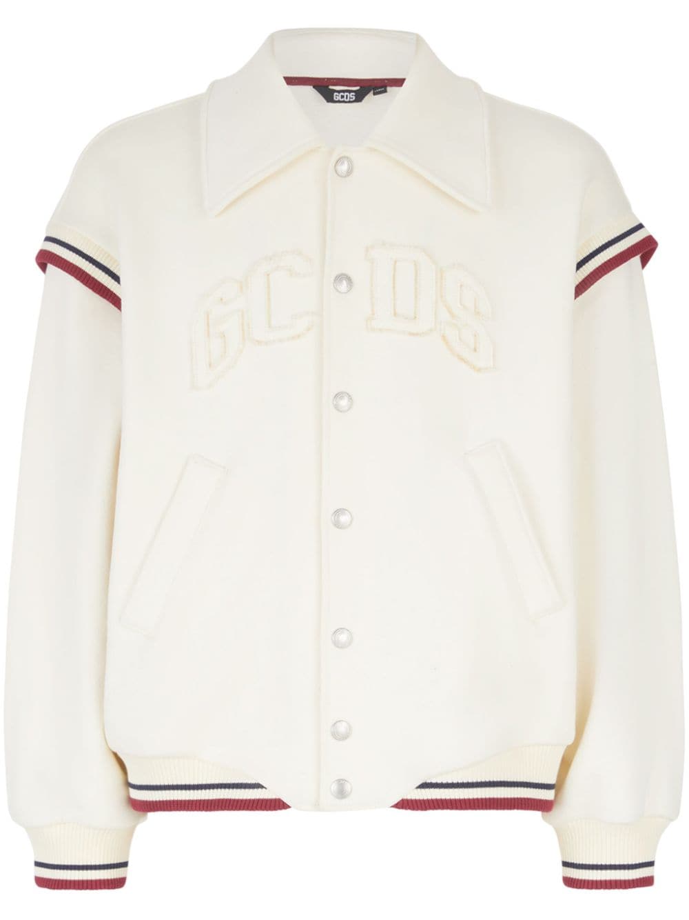 GCDS GCDS Logo-Embroidered Bomber Jacket