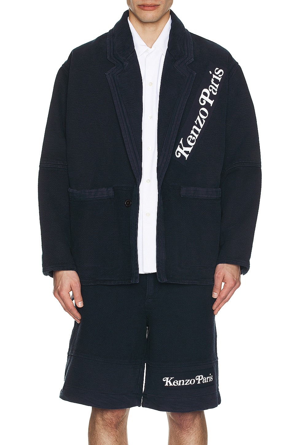 Kenzo By Verdy Judo Jacket In Blue In Midnight - 55% Off
