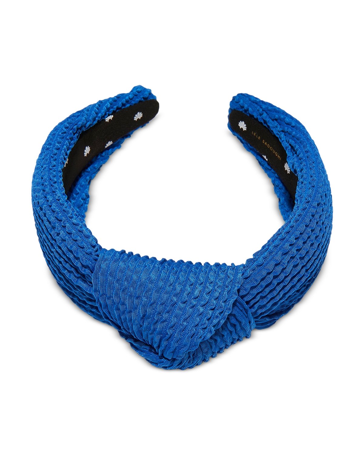 Lele Sadoughi Swim Knotted Headband In Blue - 25% Off 