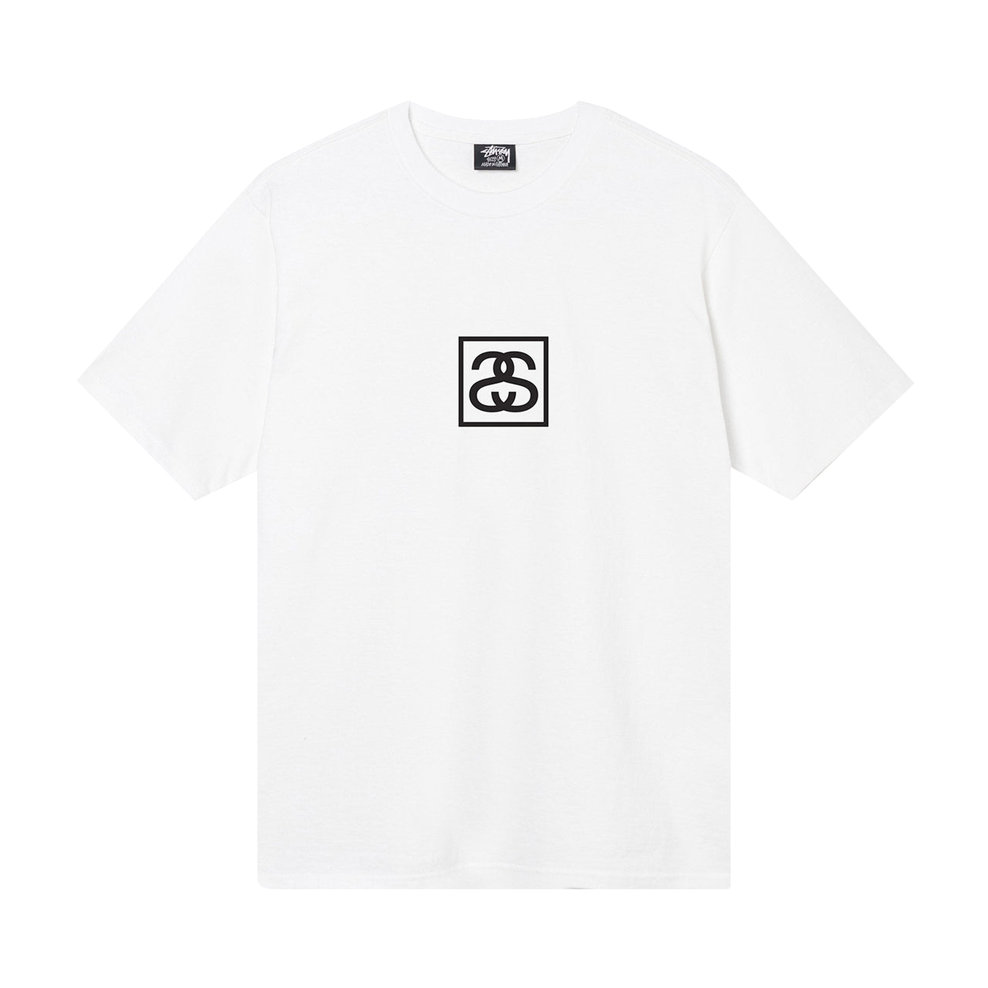 StüSsy Refracted Tee - White | Editorialist