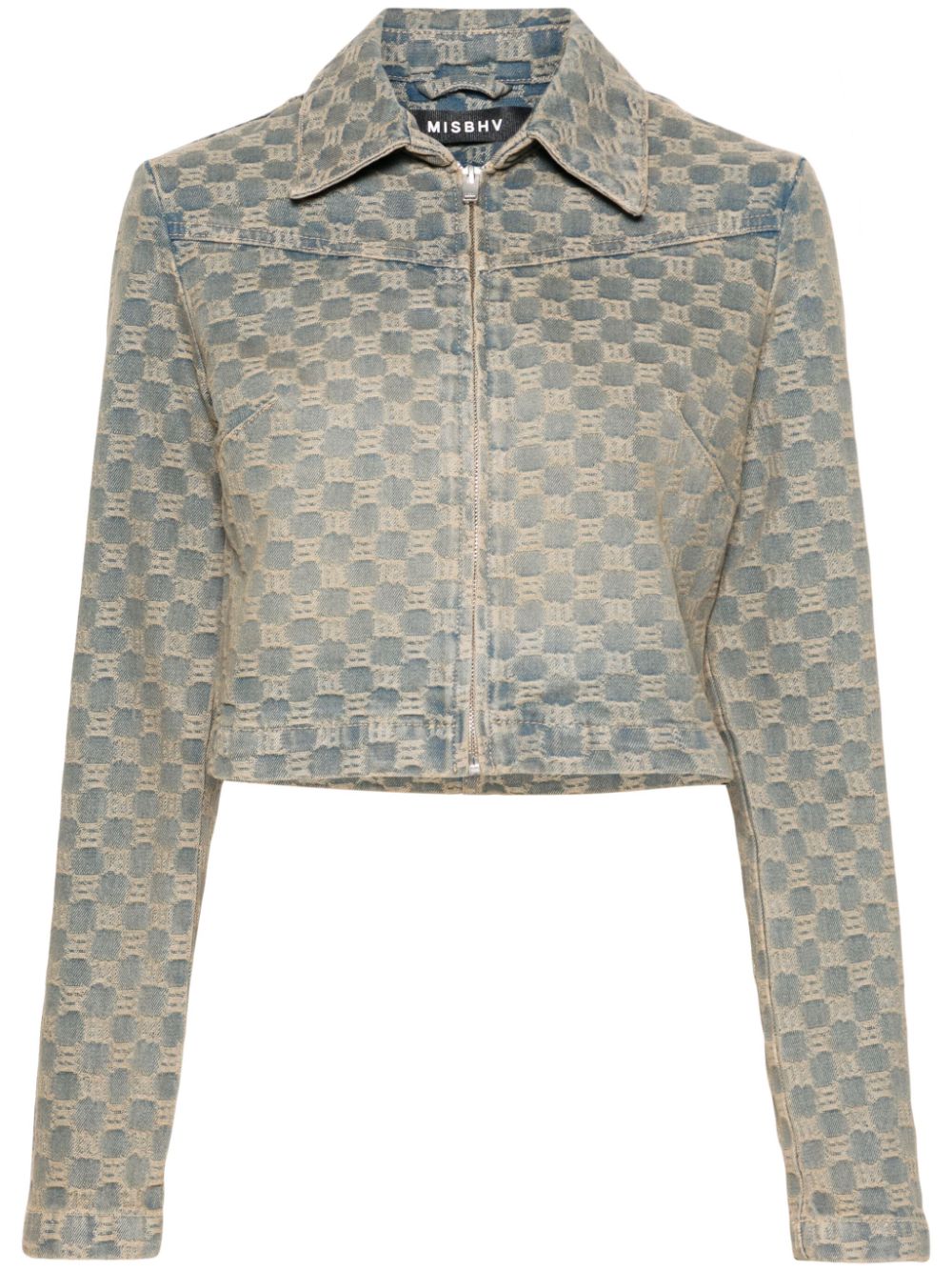 MISBHV MISBHV Monogram Jacquard Denim Jacket