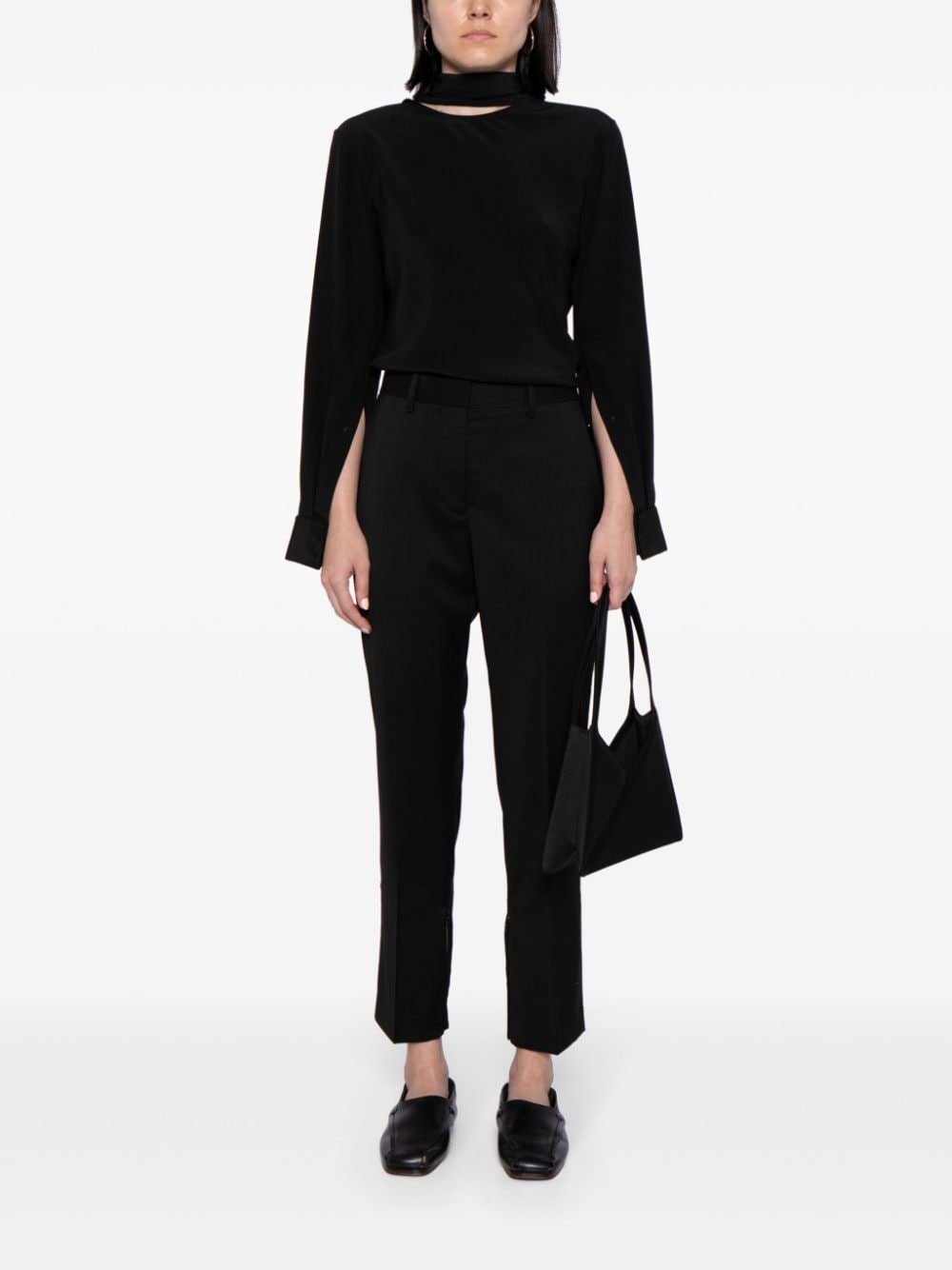 HELMUT LANG Helmut Lang Slim-Fit Wool Trousers